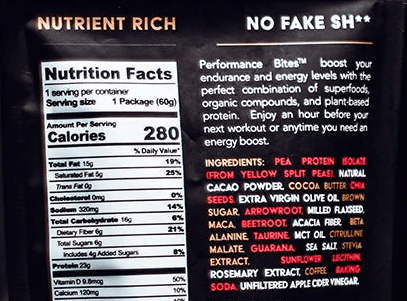 Become An Ingredients List Expert – GRIT Superfoods
